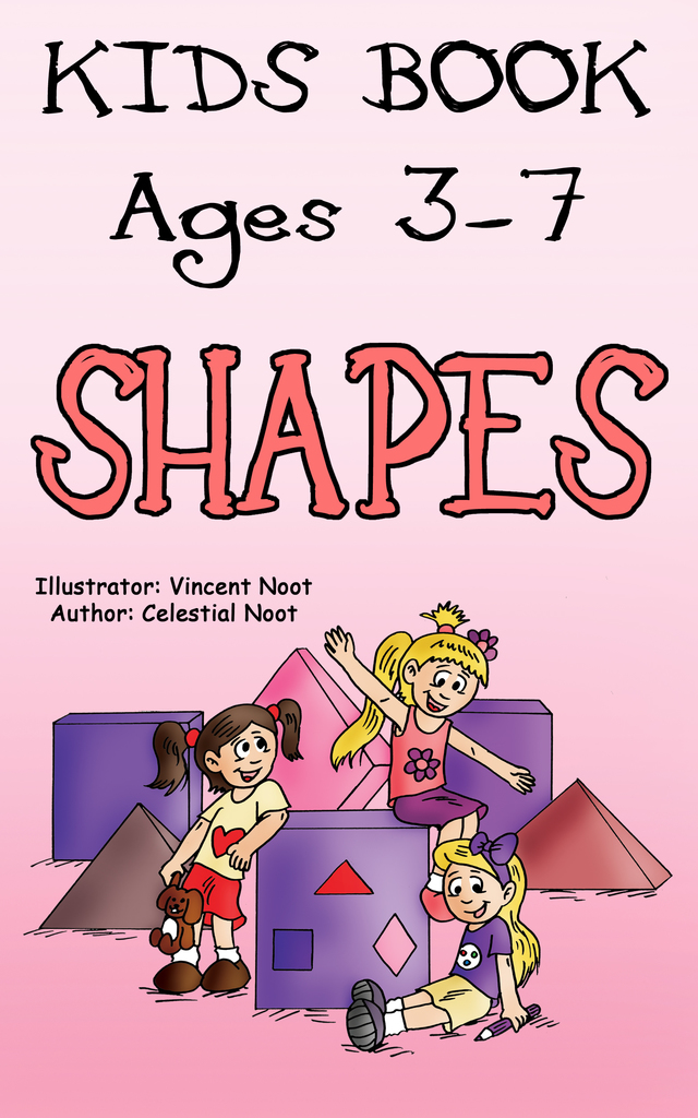 Kids book ages 3-7: Shapes for Children (Shapes for Girls, Shapes for ...
