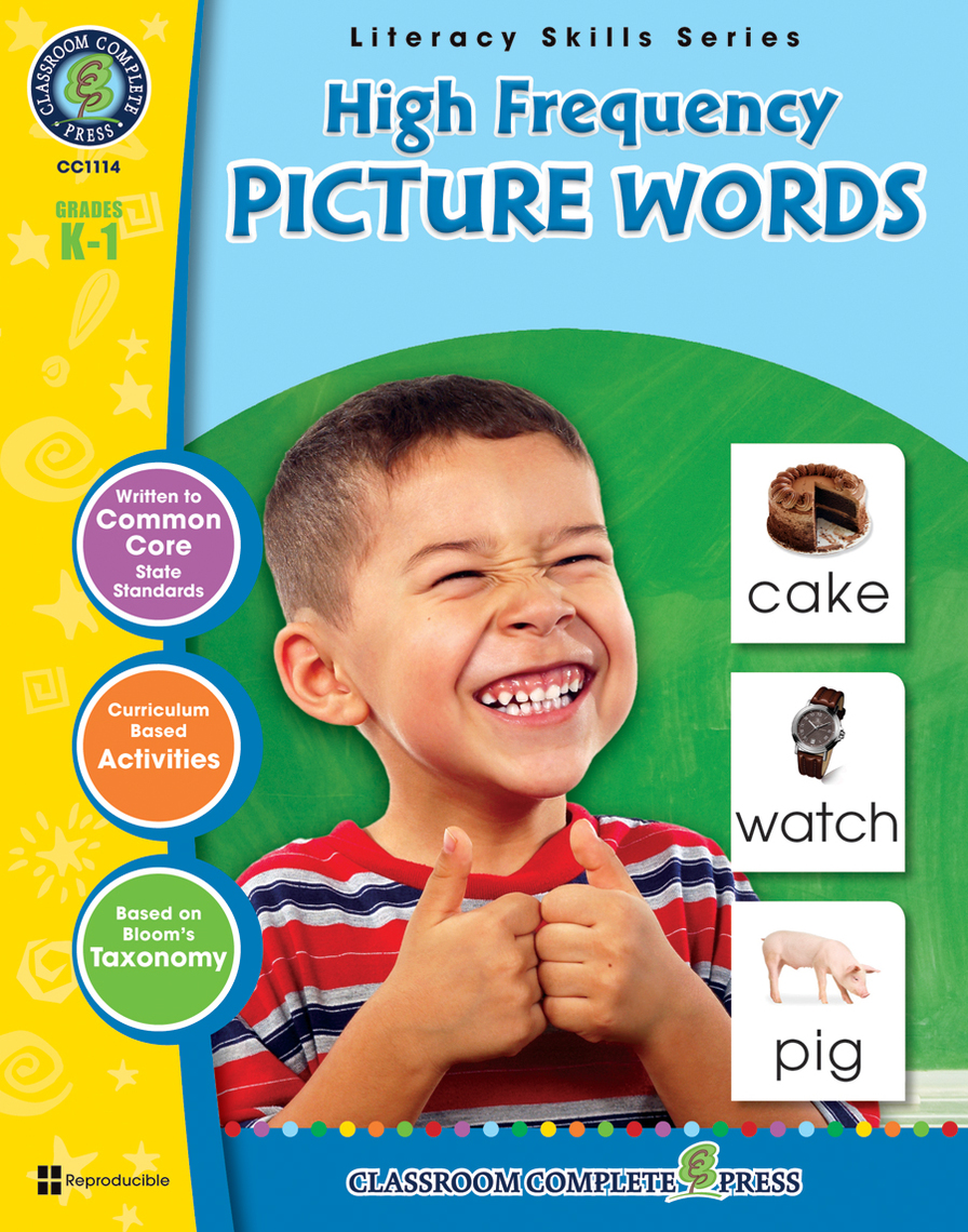 High Frequency Picture Words Gr. PK-2 by Staci Marck (Ebook) - Read ...