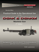 DSHK Soviet 12,7Mm Machine Gun: Basic Technical Data | PDF