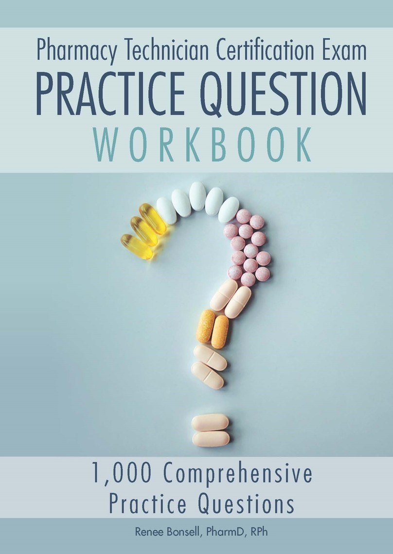 Pharmacy Technician Certification Exam Practice Question Workbook ...