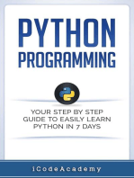 Robbins, Philip - Python Programming For Beginners (2023) | PDF | Python (Programming Language ...