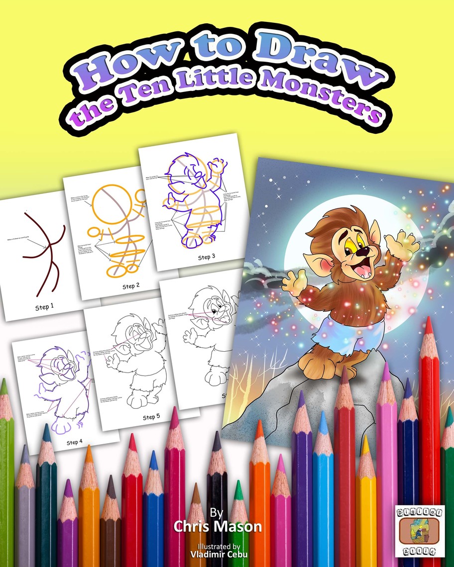 How to Draw The Ten Little Monsters by Chris Mason (Ebook) - Read free ...