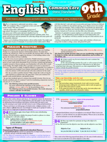 English Common Core 9Th Grade by BarCharts Publishing, Inc. (Ebook ...