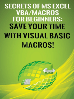 Ten VBA Tips and Tricks: Bonus Chapter 2 | PDF | Visual Basic For ...