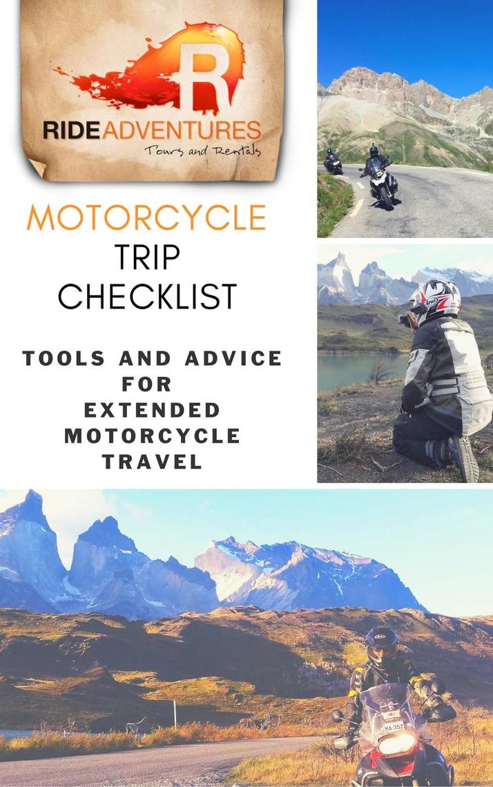 Motorcycle Trip Checklist: Tools and Advice for Extended Motorcycle ...