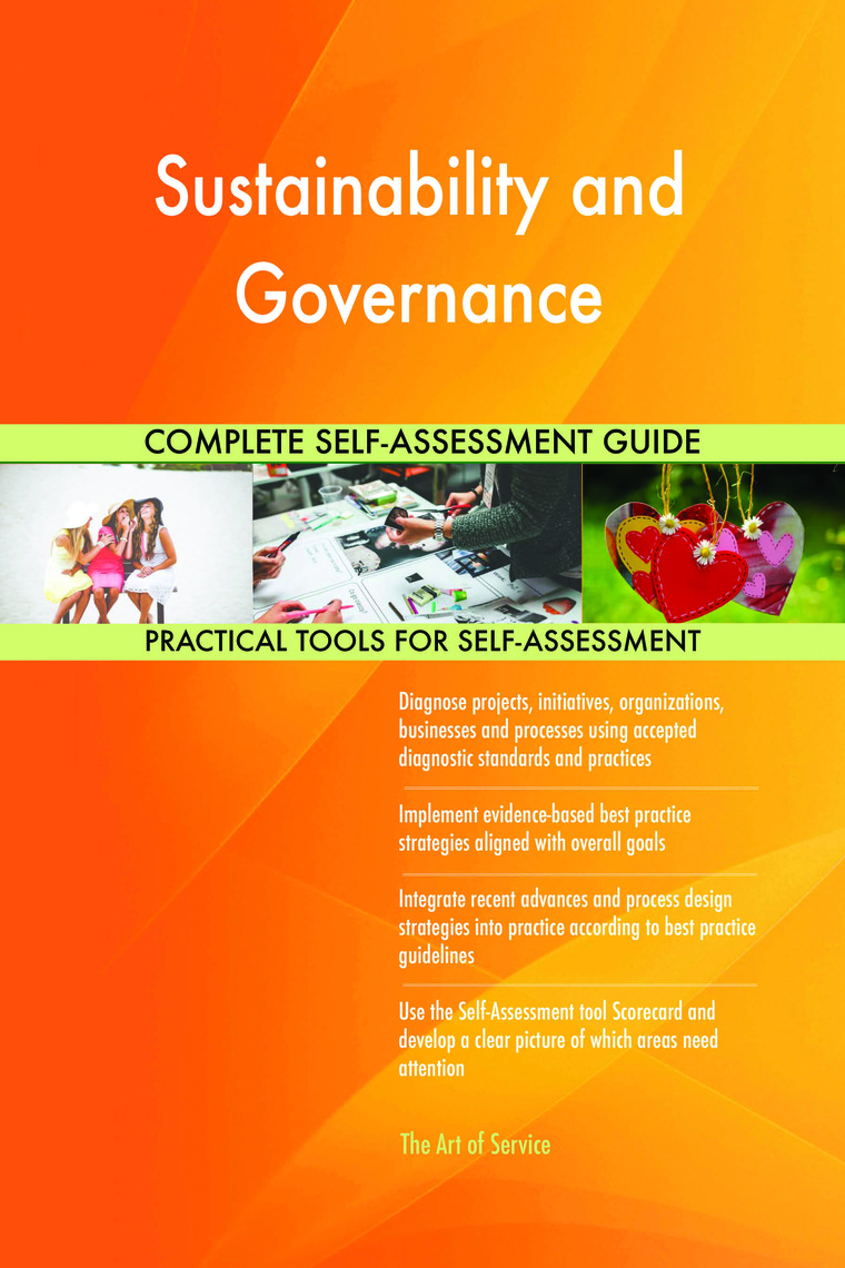 Sustainability and Governance Complete Self-Assessment Guide by ...