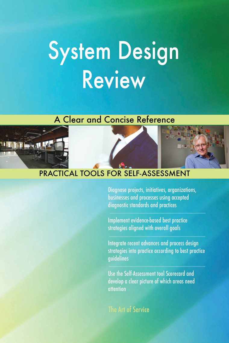 System Design Review A Clear and Concise Reference by Gerardus Blokdyk ...