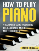 How To Play The Piano For Beginners - Full Piano Course Notes (A4 ...