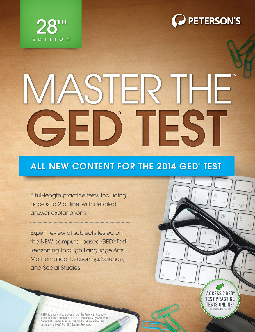 Master the GED Test, 28th Edition by Peterson's (Ebook) - Read free for ...