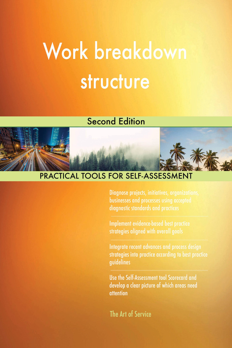 Work breakdown structure Second Edition by Gerardus Blokdyk (Ebook ...