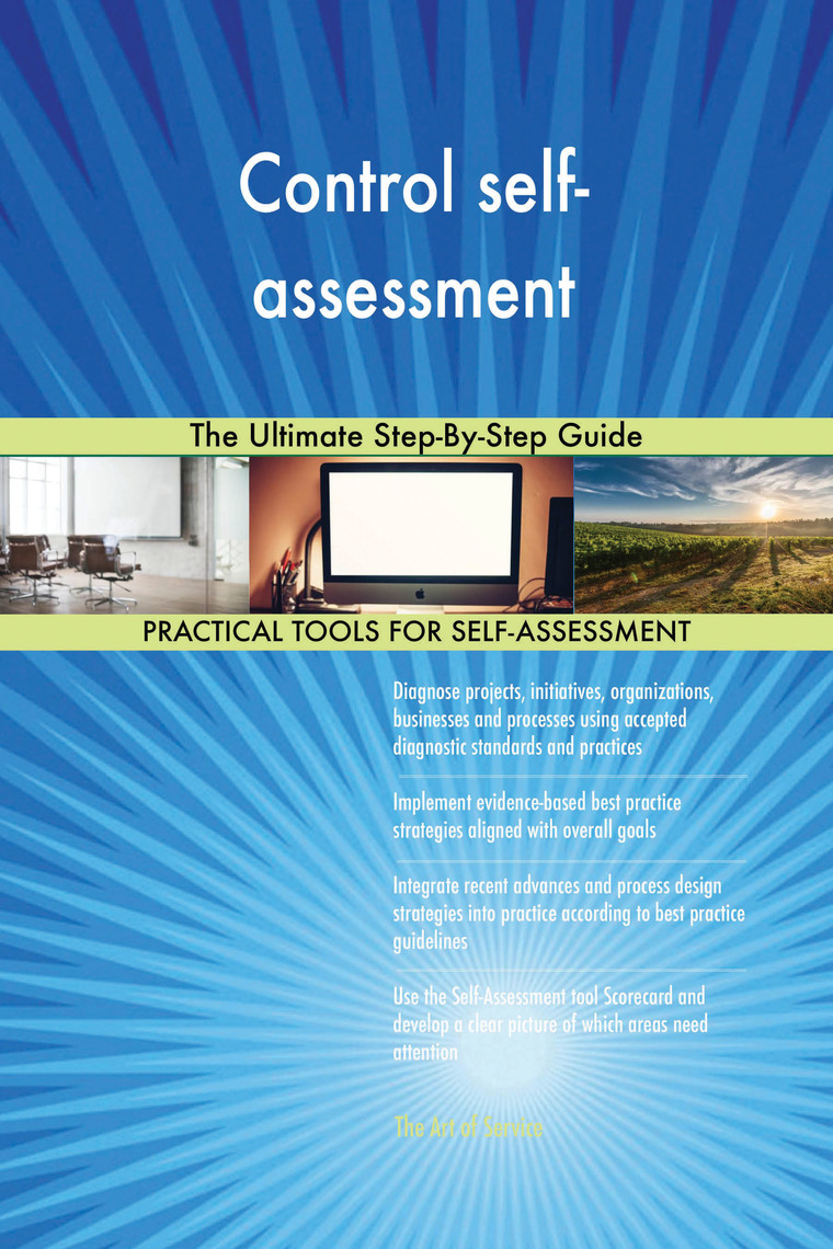 Control self-assessment The Ultimate Step-By-Step Guide by Gerardus ...