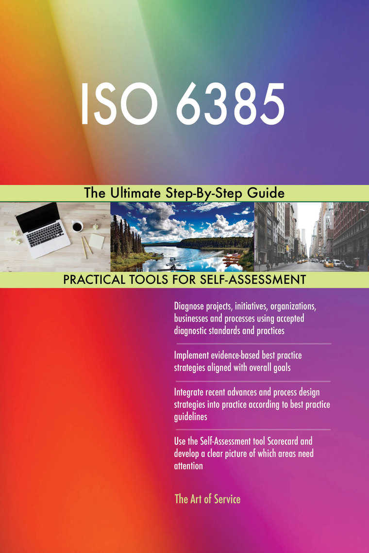ISO 6385 The Ultimate Step-By-Step Guide by Gerardus Blokdyk - Book ...