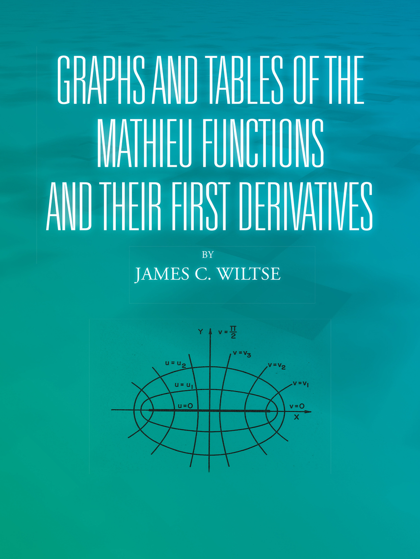Graphs and Tables of the Mathieu Functions and Their First Derivatives ...