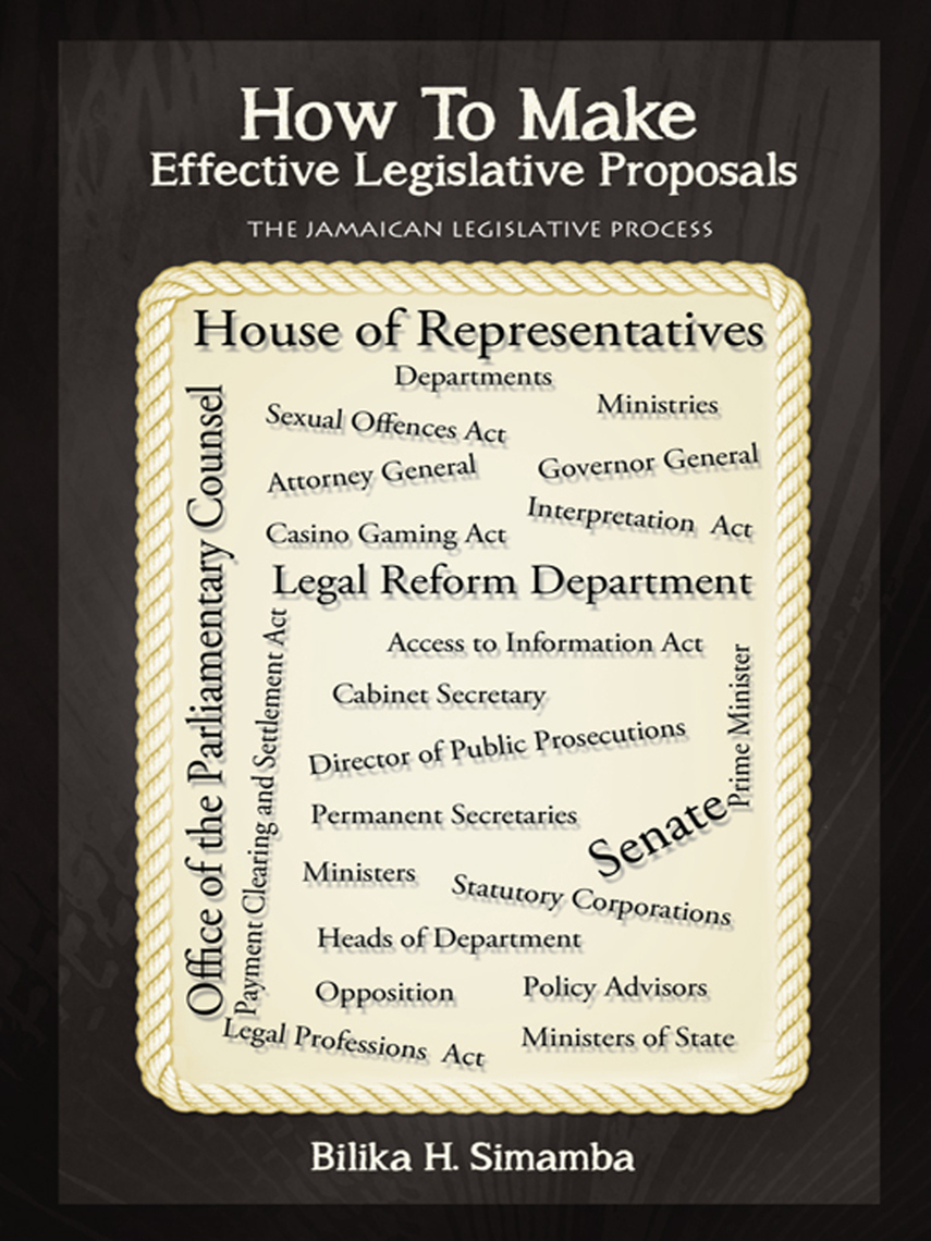 How to Make Effective Legislative Proposals by Bilika H. Simamba ...