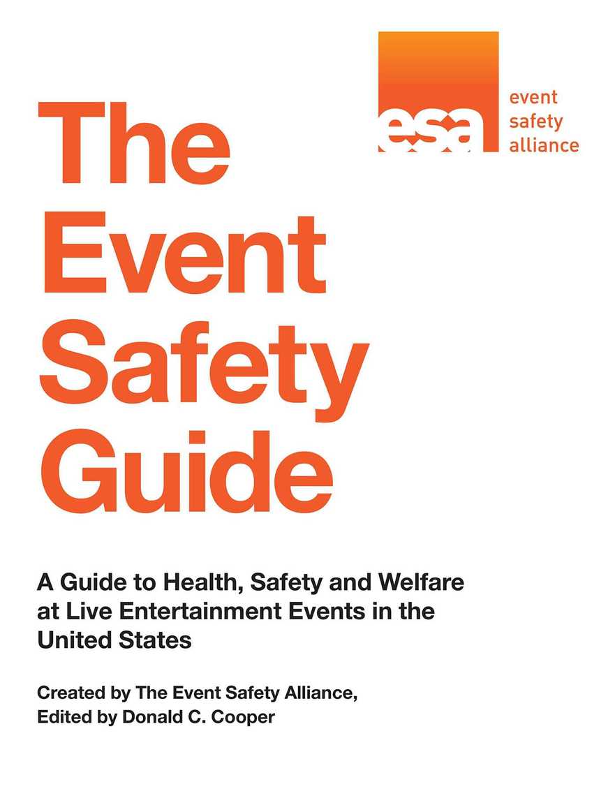 The Event Safety Guide by Event Safety Alliance (Ebook) - Read free for ...
