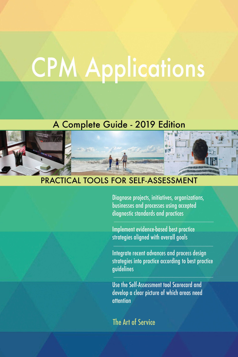 CPM Applications A Complete Guide - 2019 Edition by Gerardus Blokdyk ...