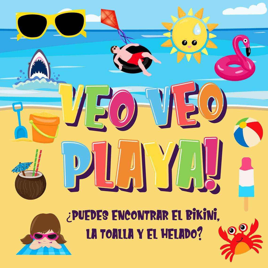 Veo Veo - Playa! ¿Puedes Encontrar el Bikini, la Toalla y el Helado? by ...