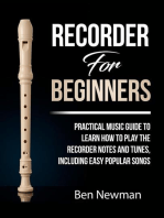 Alto Recorder Fingering Chart PDF | PDF | Musical Instruments | Sound ...