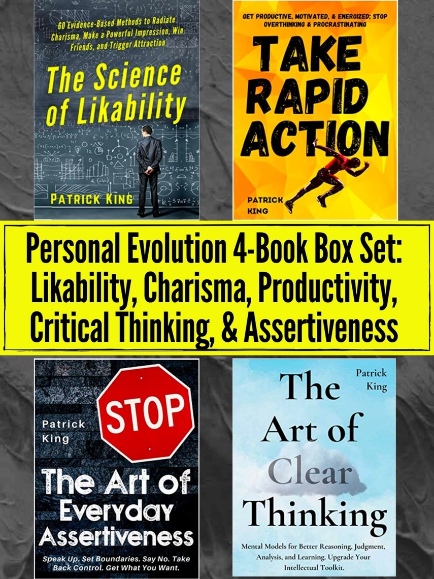 Personal Evolution 4-Book Box Set: Likability, Charisma, Productivity ...