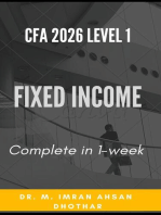CFA Level 2 Cheat Sheet | PDF | Free Cash Flow | Valuation (Finance)