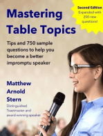 Toastmaster of The Day-FULL SCRIPT | PDF