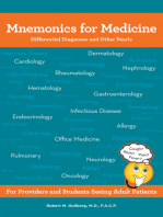 Medical Mnemonics | PDF