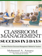 Classroom Management | PDF | Classroom Management | Teachers