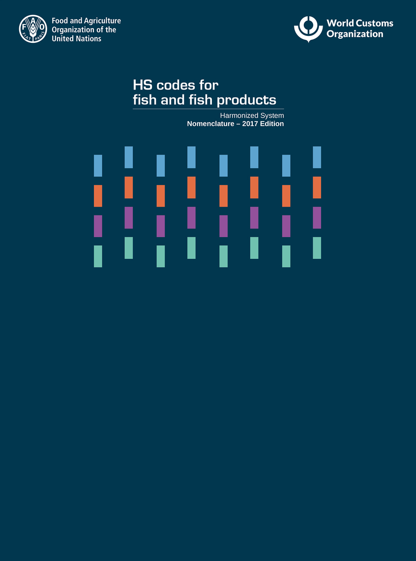 HS Codes for Fish and Fish Products: Harmonized System. Nomenclature ...