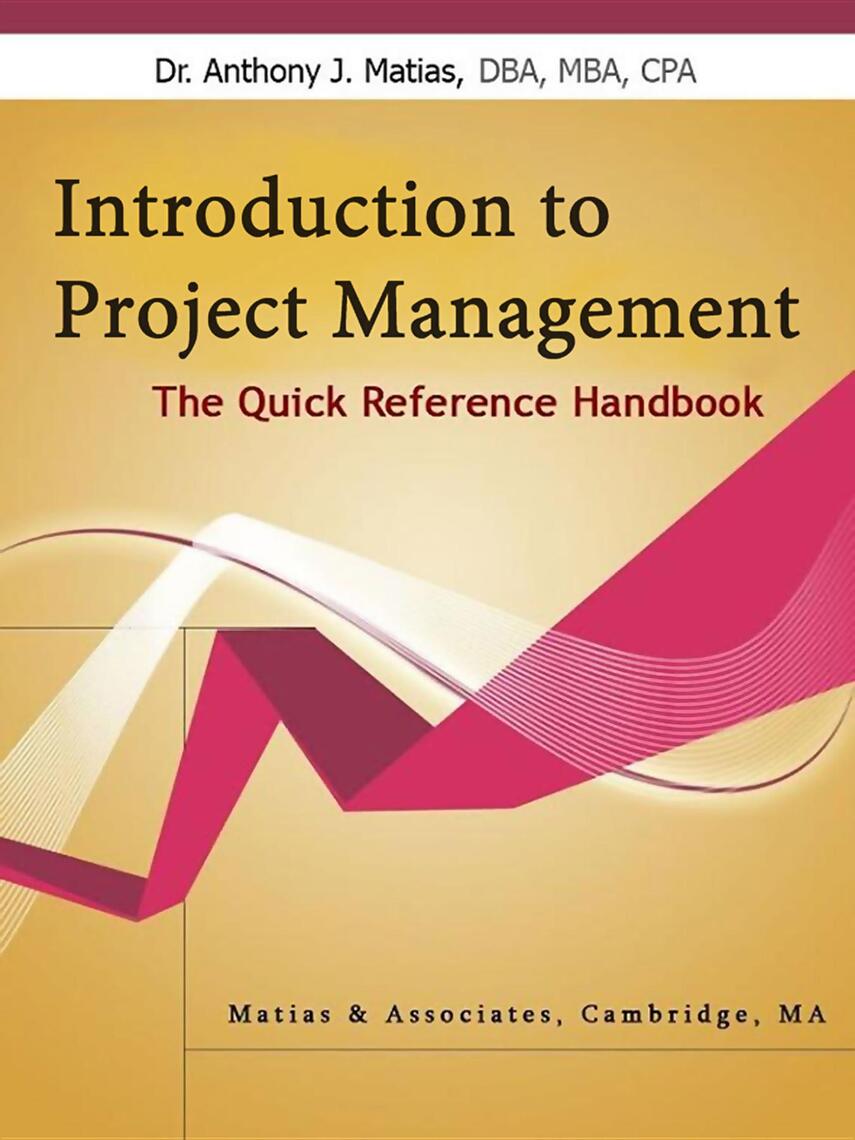 Introduction to Project Management by Anthony J. Matias (Ebook) - Read ...