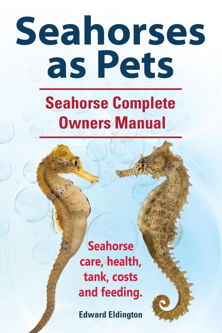 Seahorses as Pets. Seahorse Complete Owners Manual. Seahorse care ...
