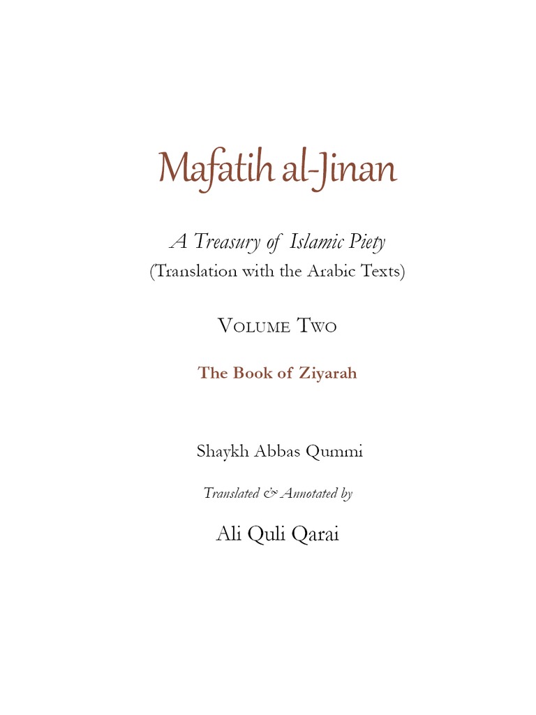 Mafatih al-Jinan by Shaykh Abbas Qummi - Ebook | Everand