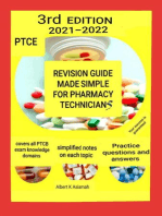1.pharmacy Technician Study Guide | PDF | Agonist | Injection (Medicine)