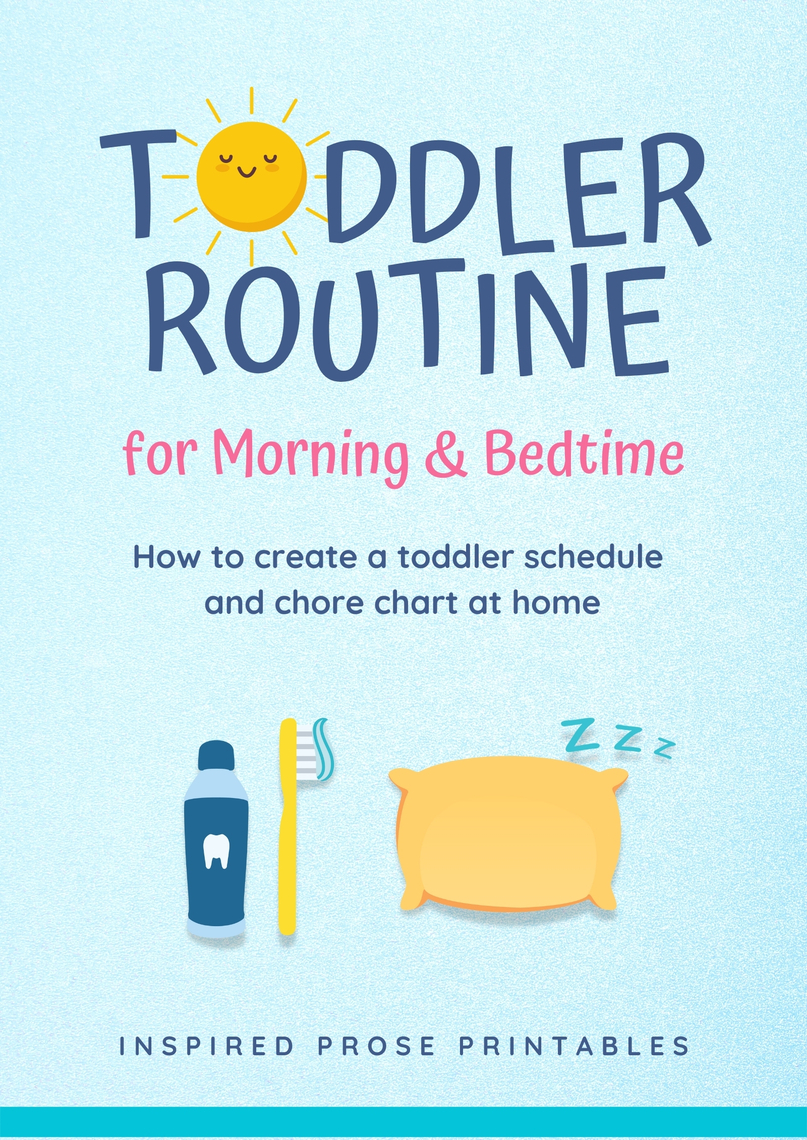 Toddler Routine for Morning & Bedtime: How to Create a Toddler Schedule ...