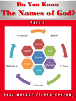 Names of God Chart | PDF | Names Of God In Judaism | Tetragrammaton