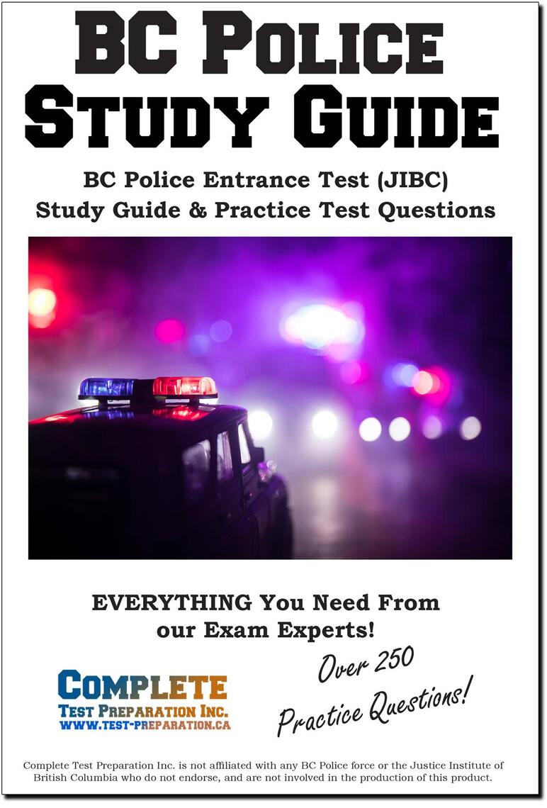 BC Police Study Guide by Complete Test Preparation Inc. (Ebook) - Read ...