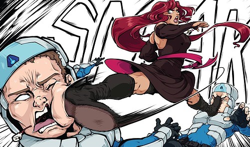 Learn To Draw An Epic Fight Scene - ImagineFX | Everand