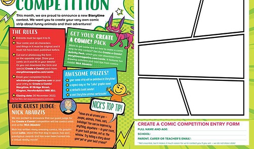 Create A Comic! Competition - Storytime | Everand