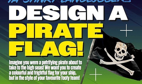 Ya Stinky Landlubber….design A Pirate Flag! - Match of the Day Magazine ...