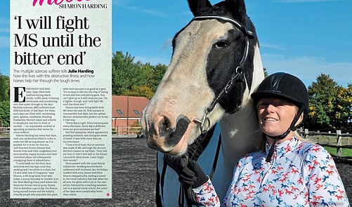 YOUR HORSE MAGAZINE Meets SHARON HARDING ‘I Will Fight MS Until The ...