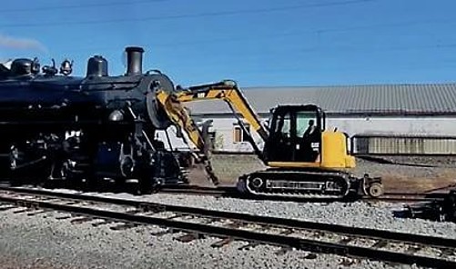 Steam Loco Suffers Damage During Collision On American Heritage Line ...
