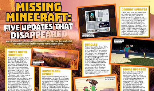 Missing Minecraft: Five Updates That Disappeared - Minecraft World ...
