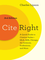 Guide to RRL | PDF | Apa Style | Citation