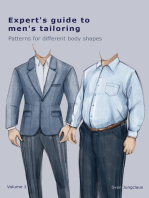 Drafting Men's Pants Pattern | PDF | Seam (Sewing) | Teaching Mathematics