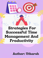 Time Management For Teenagers | PDF