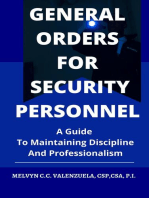 Security Guard HANDBOOK | PDF | Security Guard | Hand