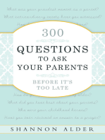Family History Questionnaire | PDF | Grandparent | Genealogy