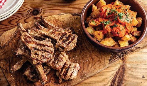 Smoky Lamb Chops With Patatas Bravas - Decanter | Everand