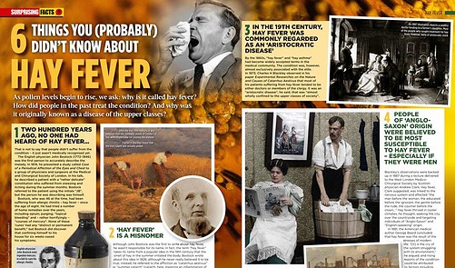 6 Things You (probably) Didn't Know About Hay Fever - History Revealed ...