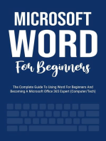 MS Word Training Manual Complete PDF | PDF | Microsoft Word | Menu ...