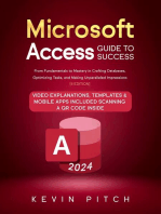 1.MS Access Tutorial | PDF | Microsoft Access | Databases